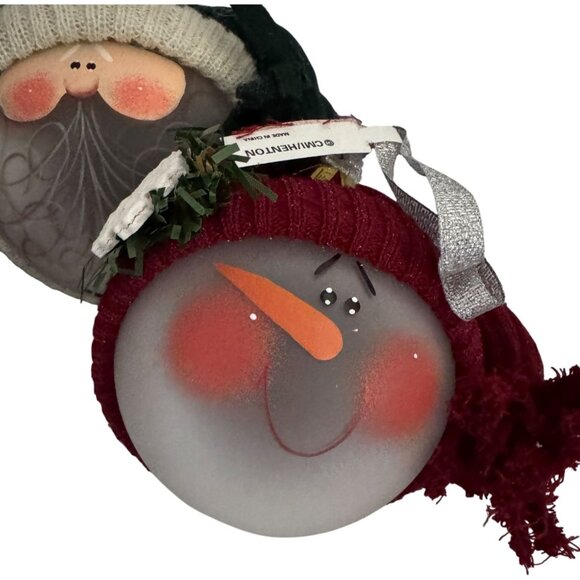 Holiday | Christmas Ornaments 4 Hand Painted 3 Snowman Nib | Poshmark